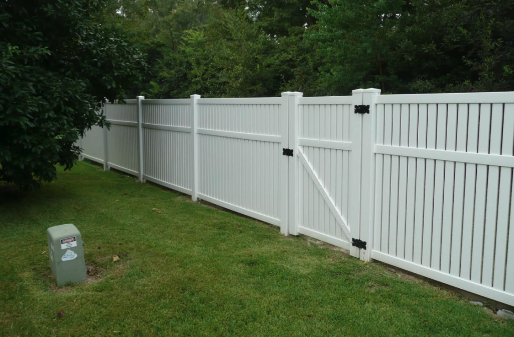 Vinyl Gates - Country Estate Fence | Installation-Ready Vinyl Gates